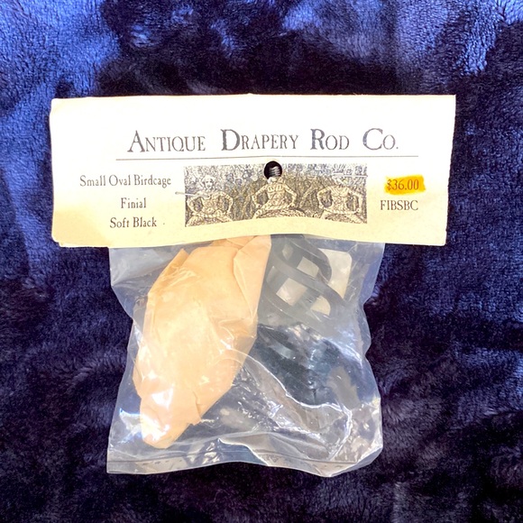 Antique Drapery Rod Co. | Other | Antique Drapery Co Small Oval ...